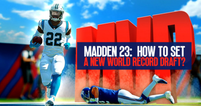 How to set a new world record draft in Madden 23?