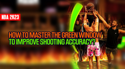 How to master the green window to improve shooting accuracy in NBA 2K23?