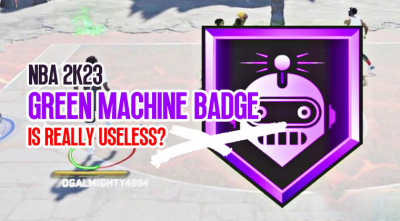 Is the Green Machine Badge really useless in NBA 2K23?